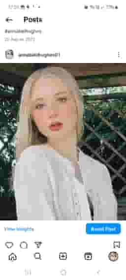Annabel Hughes Instagram and TikTok Influencer Media Kit - ViralMango