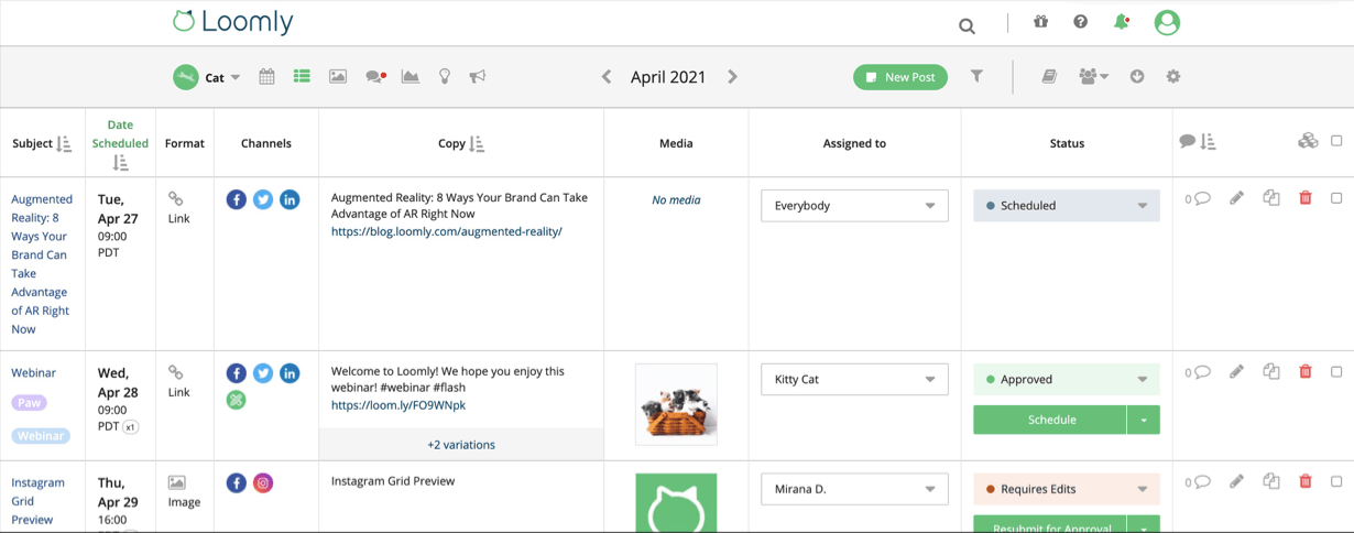 Loomly Review 2022 | Pricing, Features, Competitors, Pros & Cons
