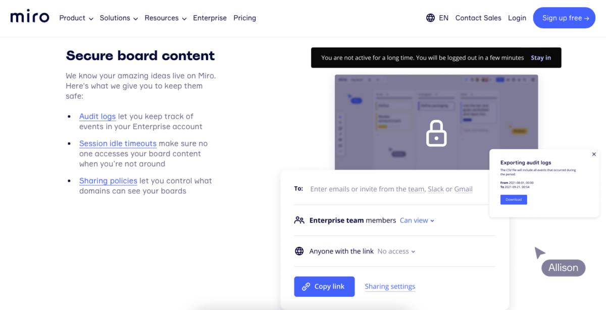 Miro Review 2022 | Pricing, Features, Competitors, Pros & Cons