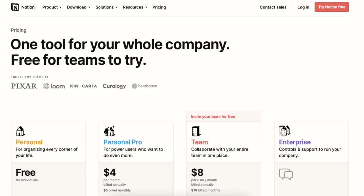 Notion Review 2022 | Pricing, Features, Competitors, Pros & Cons