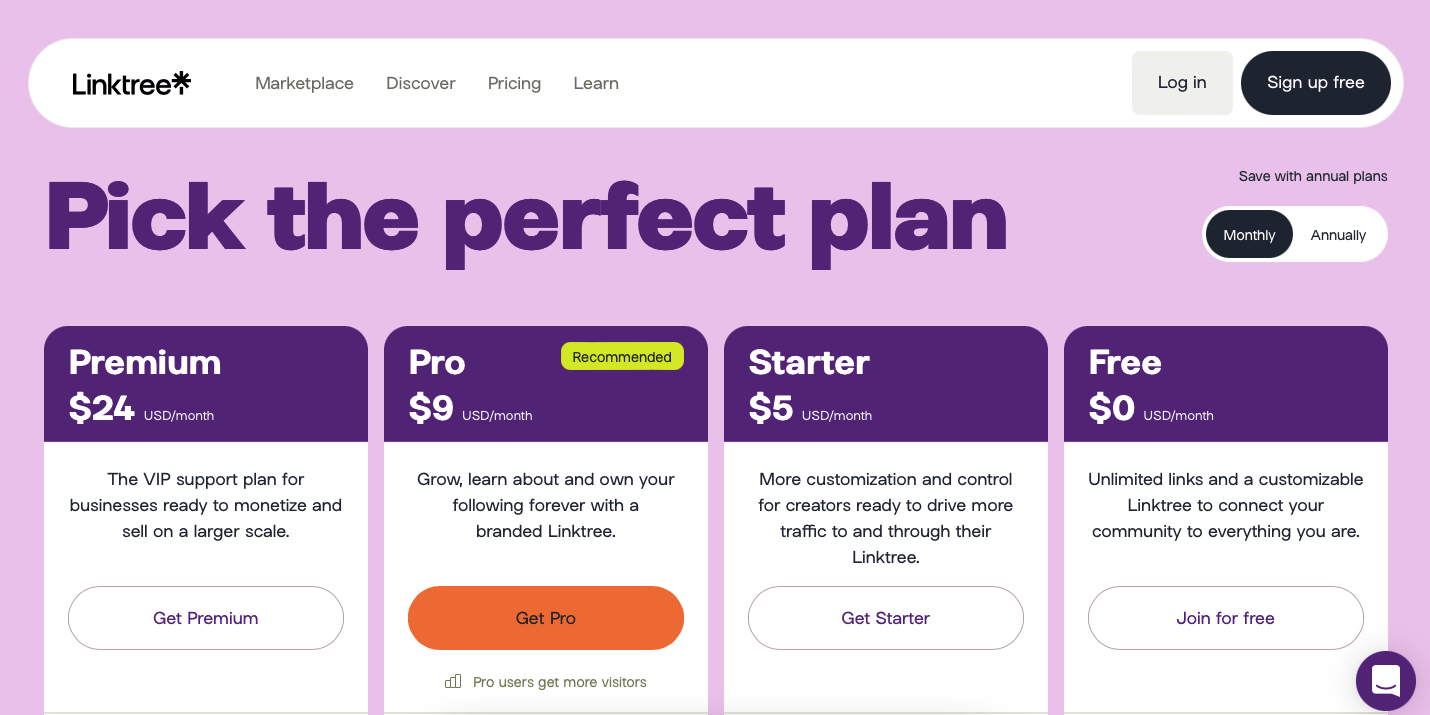 Linktree Review 2024 | Pricing, Features, Competitors