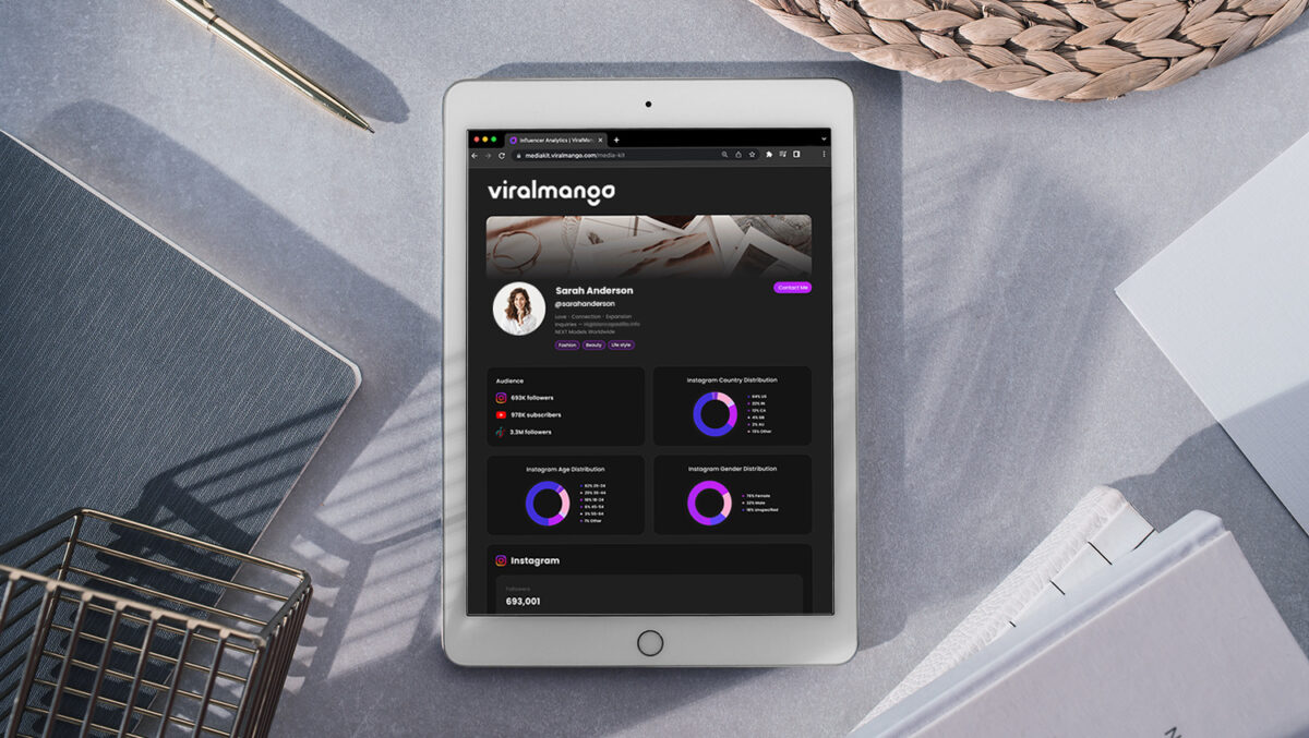 What is an Influencer Media Kit